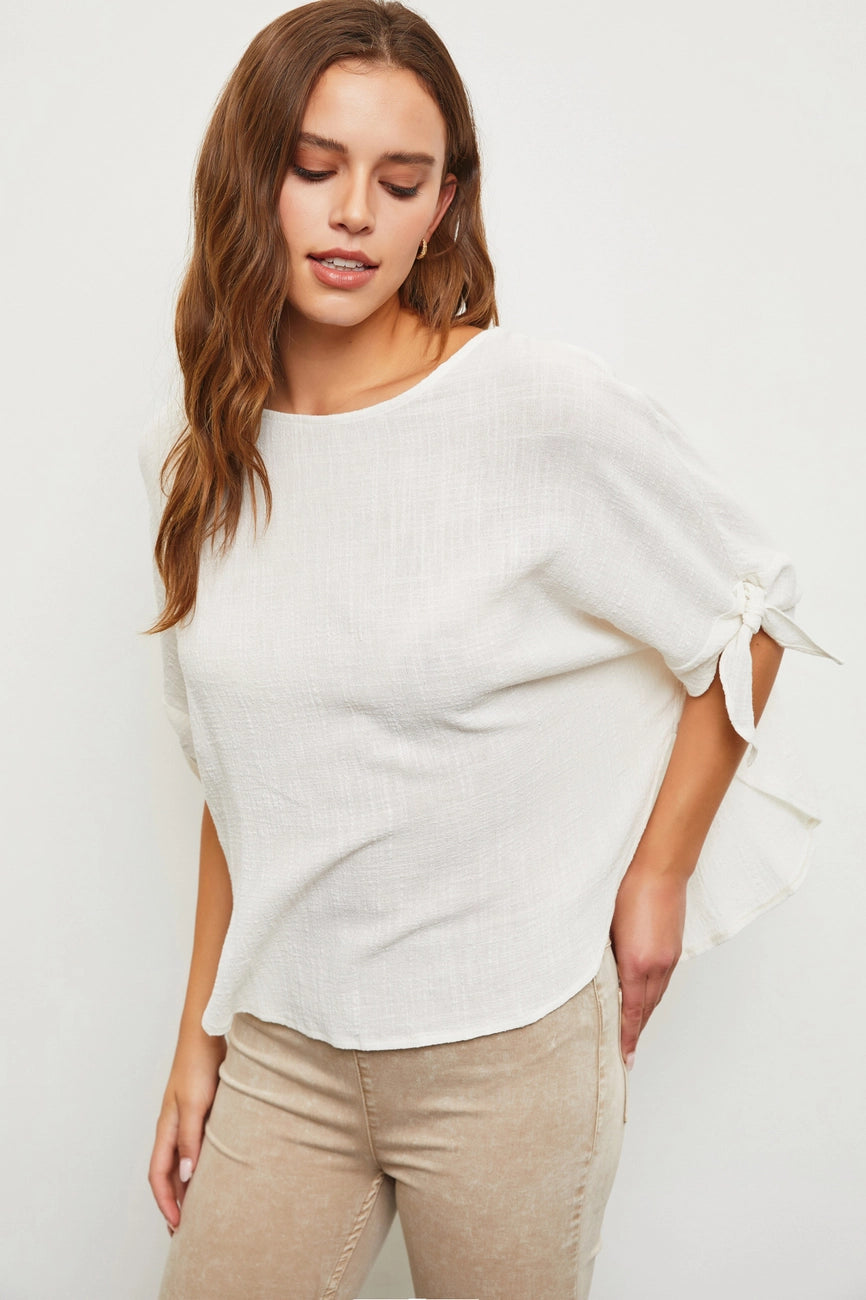 Sylvie Blouse White – SHOP ABOVO