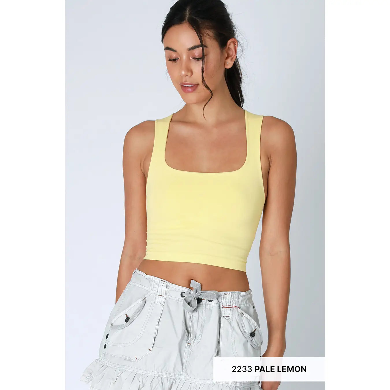 Talia Basic Pale Lemon – SHOP ABOVO